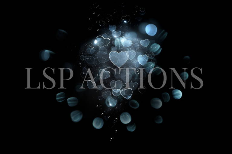 Bokeh Heart Overlays – LSP Actions by Lemon Sky